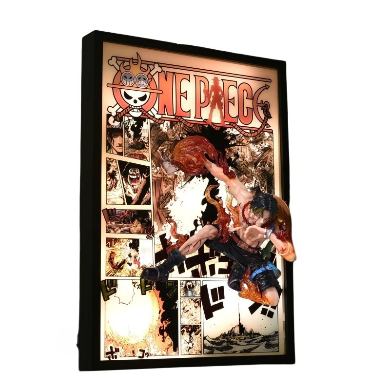 Ace 3D Manga Light Frame – MyNakama