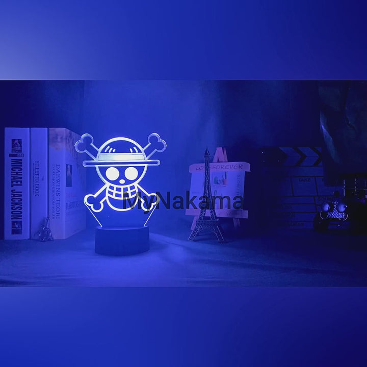 One Piece Logo 3D LED Illusion Lamp – MyNakama