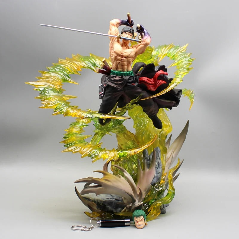 LED Roronoa Zoro Statue – MyNakama