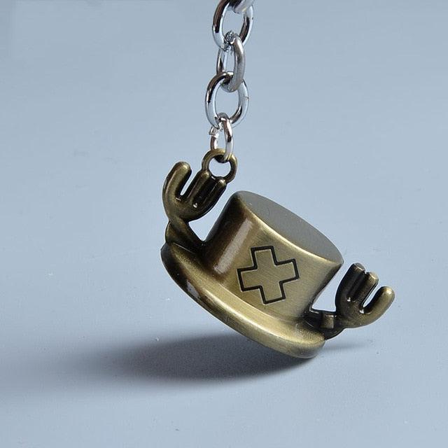 Luffy - Ace - Chopper - Sabo Hat- Metal Keychains – MyNakama